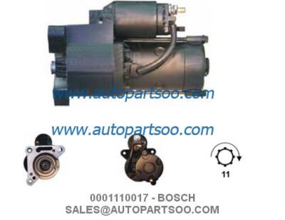 China 0001110017 0001110056 - BOSCH Starter Motor 12V 1.7KW 11T MOTORES DE ARRANQUE for sale