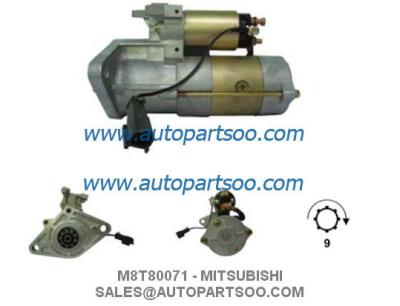 China M8T80071 M8T80071A - MITSUBISHI Starter Motor 24V 3.7KW 9T MOTORES DE ARRANQUE for sale