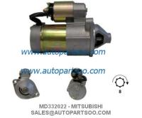 China MD332022 MD356104 - MITSUBISHI Starter Motor 12V 1.2KW 8T MOTORES DE ARRANQUE for sale