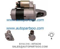 China S13-120A S13-75 - HITACHI Starter Motor 12V 2.2KW 9T MOTORES DE ARRANQUE for sale