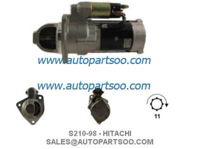 China S210-98 23300-95508 - HITACHI Starter Motor 24V 6KW 11T MOTORES DE ARRANQUE for sale
