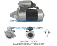 China LRS00704 LRS704 - LUCAS Starter Motor 12V 1KW 8T MOTORES DE ARRANQUE for sale