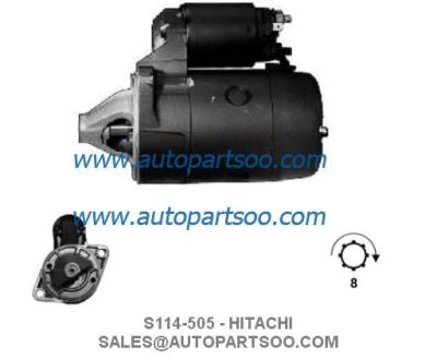 China S114-505 S114-505A - HITACHI Starter Motor 12V 0.8KW 8T MOTORES DE ARRANQUE for sale