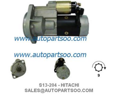 China S13-204 129900-77010 - HITACHI Starter Motor 12V 2.3KW 9T MOTORES DE ARRANQUE for sale