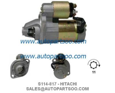 China S114-815 S114-817 - HITACHI Starter Motor 12V 1.4KW 11T MOTORES DE ARRANQUE for sale