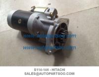 China S114-146 124450-77010 - Hitachi Starters Yanmar Tractor Combine Harvester 12V 15T 1.3W for sale