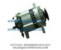 China A2T72383 A5T70183 - Mitsubishi Alternator 24V 35A Alternadores 4D30 4D31 4D32 4D33 for sale