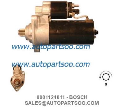 China 0001124008 0001124011 - BOSCH Starter Motor 12V 1.8KW 9T MOTORES DE ARRANQUE for sale
