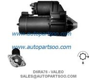China 455697 D6RA76 - VALEO Starter Motor 12V 1.3KW 8T MOTORES DE ARRANQUE for sale
