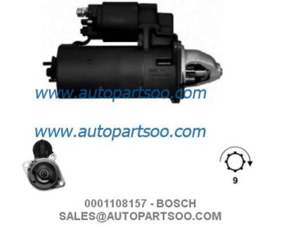 China 0001108157 0001108190 - BOSCH Starter Motor 12V 1.4KW 9T MOTORES DE ARRANQUE for sale
