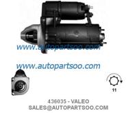 China D9E55 D9E68 - VALEO Starter Motor 12V 0.9KW 9T MOTORES DE ARRANQUE for sale