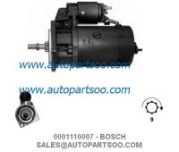 China 0001110007 0001110008 - BOSCH Starter Motor 12V 1.7KW 9T MOTORES DE ARRANQUE for sale