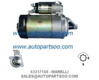 China 63216748 MT67DB - MARELLI Starter Motor 24V 4KW 9T MOTORES DE ARRANQUE for sale