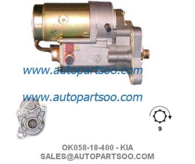 China OK058-18-400 03101-3140 - KIA Starter Motor 12V 2KW 9T MOTORES DE ARRANQUE for sale
