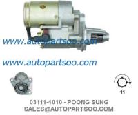 China 03111-4020 KIA Starter Motor 12V 2.2KW 11T MOTORES DE ARRANQUE for sale