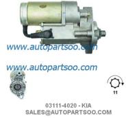 China 03111-4020 KIA Starter Motor 12V 2.2KW 11T MOTORES DE ARRANQUE for sale