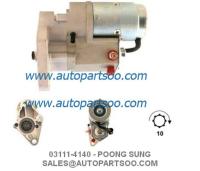 China 36100-4A000 36100-4A010 KIA Starter Motor 12V 2.2KW 10T MOTORES DE ARRANQUE for sale