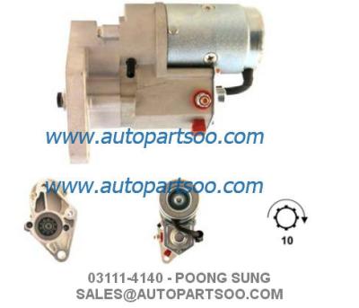 China 03111-4140 0986022770 POONG SUNG Starter Motor 12V 2.2KW 10T MOTORES DE ARRANQUE for sale