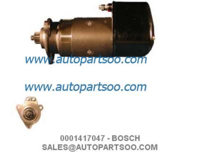 China 0001417047 - BOSCH Starter Motor 24V 5.4KW 9T MOTORES DE ARRANQUE for sale