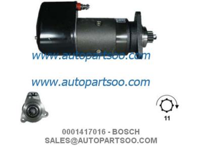 China 0001411015 0001417016 - BOSCH Starter Motor 24V 6.6KW 11T MOTORES DE ARRANQUE for sale