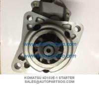 China Komatsu Excavators PC100 4D95 STARTER MOTOR Komatsu 600-813-4420  0-23000-1750 for sale