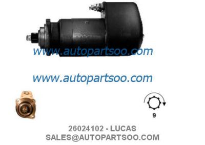 China 26024102 LRS00817 - LUCAS Starter Motor 24V 4.5KW 9T MOTORES DE ARRANQUE for sale