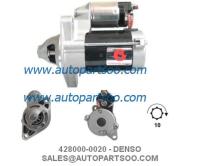 China 428000-0020 428000-0022 - DENSO Starter Motor 12V 1.6KW 10T MOTORES DE ARRANQUE for sale