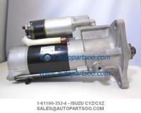 China 1-81100352-4 M009T81471 - ISUZU CYZ CXZ Mitsubishi Starter Motor 24V 7.0KW 11T for sale