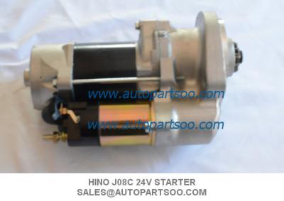 China Brand New J08C Starter Motor For Hino FD JO8C 2Bolt 24V for sale