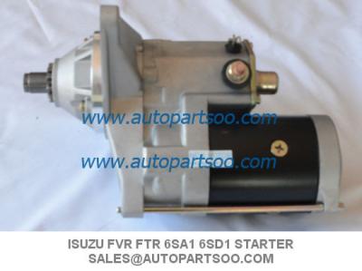 China Brand New ISUZU Starter Motor For ISUZU FVR FTR 6SA1 6SD1 24V for sale