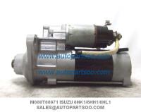 China M008T60972 8-98060-854-0 - ISUZU Starter Motor For ISUZU 6HK1 6HH1 6HL1 Engine 24V 5,0KW for sale