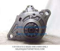 China M008T60971 1-81100-414-2 - ISUZU Starter Motor For ISUZU 6HK1 6HH1 6HL1 Engine 0-24000-3042 1811003191 1811003240 for sale