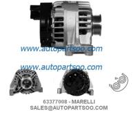 China 63377006 63377008 - MARELLI Alternator 12V 70A Alternadores for sale