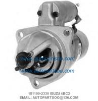 China ISUZU 4BC2 Starter Motor 181100-2330 03122-7021 for sale