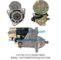 China KUBOTA Starter Motor 1K371-6301-0 1K371-63010 for sale