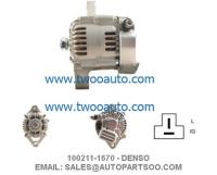 China 101211-1130 101211-2130 - DENSO Alternator 12V 60A Alternadores for sale