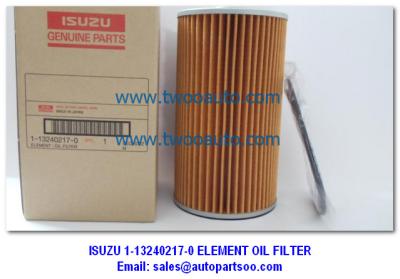 China ISUZU 1-13240217-0 ELEMENT OIL FILTER for sale