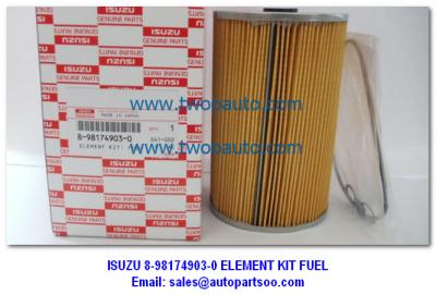 China ISUZU 8-98174903-0 ELEMENT KIT FUEL for sale