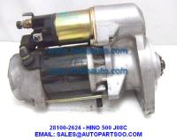 China 28100-2624 0355 502 0019 - Hino 500 J08C Starter Motor 24V 4.5KW 11T for sale