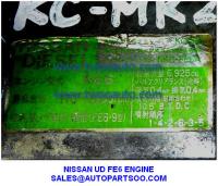 China NISSAN UD ENGINE FE6 ENGINE, USED NISSAN FE6 ENGINE for sale