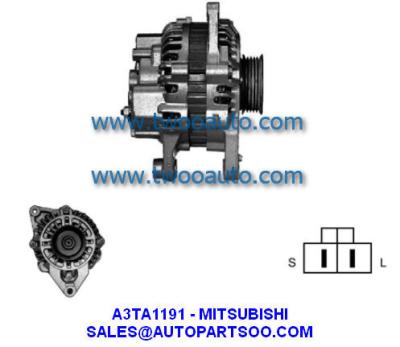 China A3T14491 A3TA1191 - MITSUBISHI Alternator 12V 100A Alternadores for sale