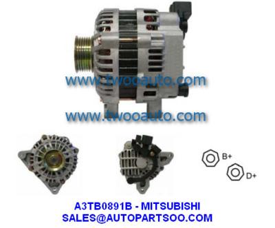China A3TB0891B A3TB0891 - MITSUBISHI Alternator 12V 120A Alternadores for sale