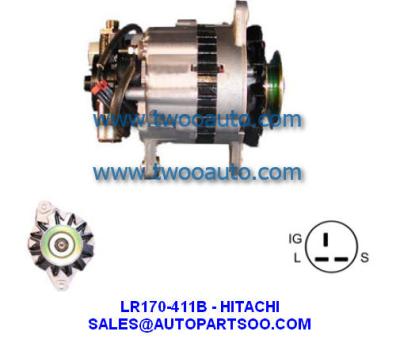 China LR170-411 LR170-411B - HITACHI Alternator 12V 70A Alternadores for sale