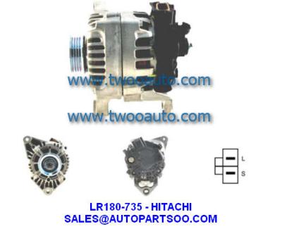 China LR180-735 LR180-735B - HITACHI Alternator 12V 80A Alternadores for sale