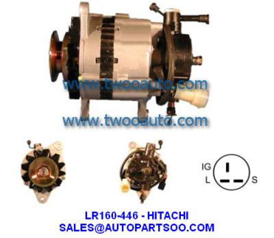 China LR160-446 LR160-446B - HITACHI Alternator 12V 55A Alternadores for sale