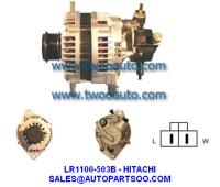 China LR1100-503A LR1100-503B - HITACHI Alternator 12V 100A Alternadores for sale