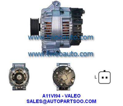 China 437393 439430 A11VI94 - VALEO Alternator 12V 75A Alternadores for sale