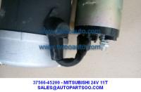 China 37566-35200, 3756645200 - MITSUBISHI NEW STARTER 24V 7.5KW 11T MOTORES DE ARRANQUE for sale