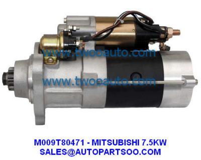 China M009T83671, M009T83672 - MITSUBISHI NEW STARTER 24V 7.5KW 12T MOTORES DE ARRANQUE for sale