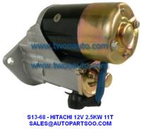 China S13-68, S13-68A, S13-68C, S13-86 - HITACHI Starter Motor 12V 2.5KW 11T for sale